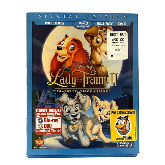 Disney | Media | Disney Lady And The Tramp Ii Scamps Adventure Bluray ...
